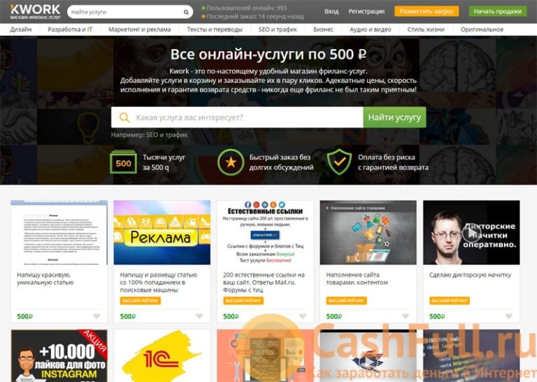 Kwork - отзывы о бирже фриланса Кворк - ЖМИ!